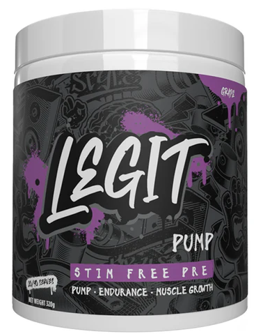 Legit Pump Non-Stim Pre Workout – SUPPSPRO